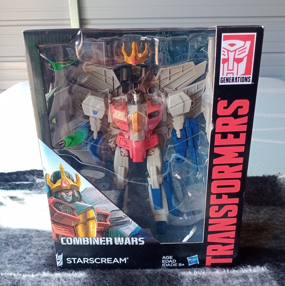 Toys | Transformers Starscream Combiner Wars Leader Class Action Figure ...
